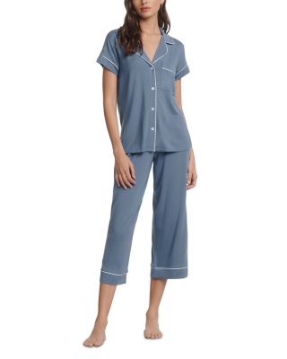 Click here for Eberjey Gisele Short Sleeve Crop Pajama Set prices