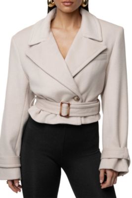 Click here for Jluxlabel Sharp Presence Crop Jacket prices