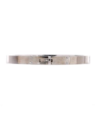 Click here for Pre-Owned HERMES Small Kelly Bracelet 18K White Go... prices