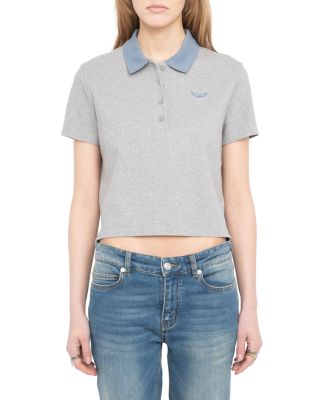 Click here for Zadig & Voltaire Mirta Polo Shirt prices