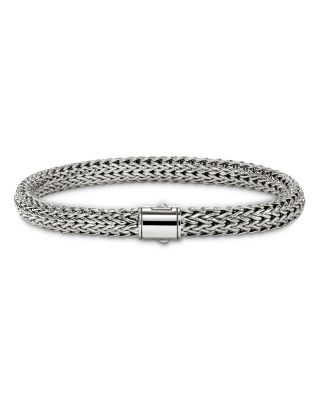 Click here for John Hardy Sterling Silver Icon Woven Link Bracele... prices