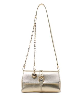 Click here for Maje Miss M Metallic Leather Shoulder Bag prices