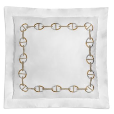 Click here for Dea Luxury Linens Chaine Embroidered Sateen Euro S... prices
