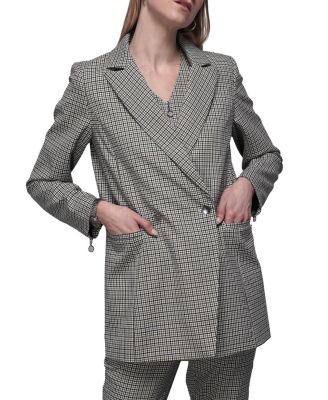 Click here for Wildfang The Empower Zipper Double Breasted Blazer prices