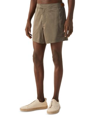 Click here for Zegna Road Brand Mark Rio Swim Trunks prices