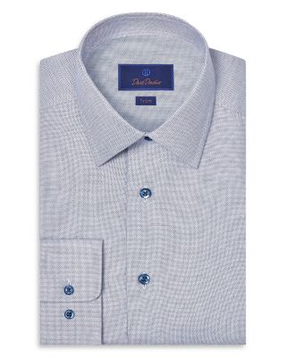 Click here for David Donahue Trim Fit Silk Blend Herringbone Dres... prices