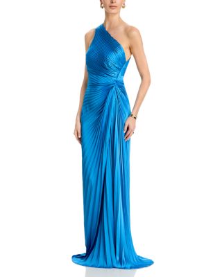 Click here for A. l.c. Lara Pleated One Shoulder Gown prices