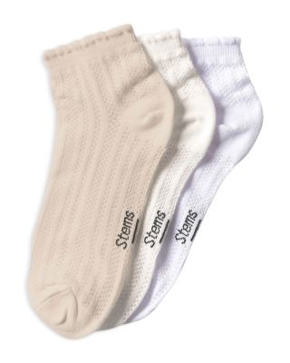 Click here for Stems Pointelle Ankle Socks  Pack of 3 prices