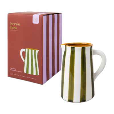 Click here for Gentlemens Hardware The Otis Striped Pitcher prices