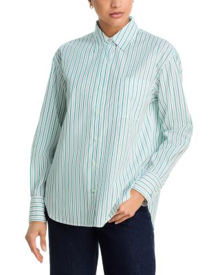 Click here for rag & bone Connie Stripe Shirt prices