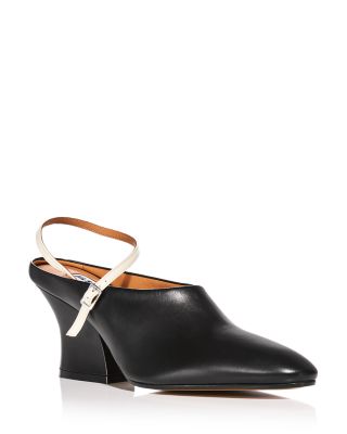 Click here for Jil Sander Womens Mule Pumps prices