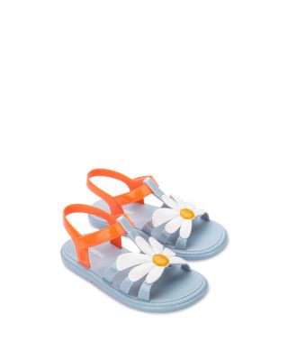 Click here for Mini Melissa Girls Hip Bloomy Sandals - Little Kid... prices
