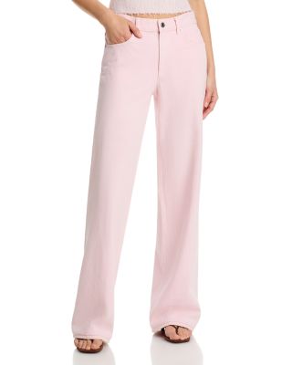 Click here for Helmut Lang Wardrobe High Rise Jeans in Peony prices