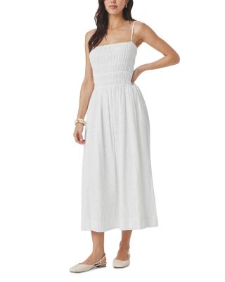 Click here for Splendid Kenzie Geo Eyelet Dress prices