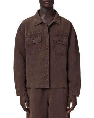 Click here for Allsaints Korten Shacket prices