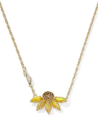 Click here for Kendra Scott Anya Nano Gem & Mother Of Pearl Flowe... prices