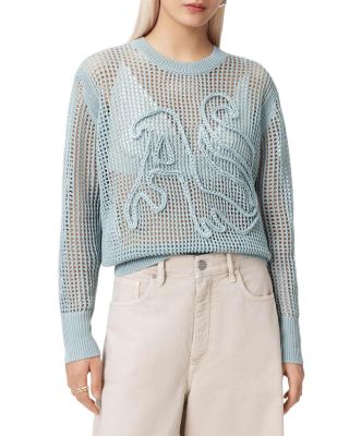 Click here for Allsaints Raelyn Open Stitch Sweater prices