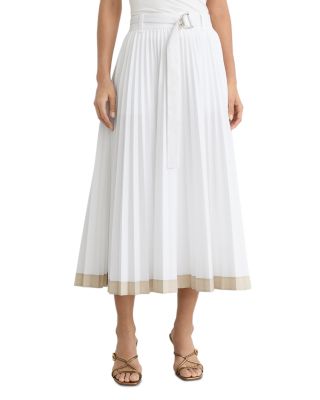 Click here for Reiss Allora Pleated Skirt prices