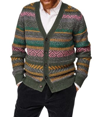 Click here for Aubin Fair Isle Wool Cardigan prices