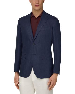 Click here for Boggi Milano Regular Fit Micro Texture Linen Suit... prices