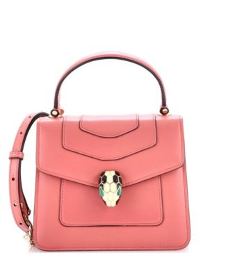 Click here for Pre-Owned Bvlgari Small Serpenti Forever Top Handl... prices