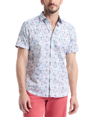 Click here for Robert Graham Embarcadero Abstract Pattern Shirt prices