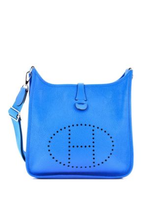 Click here for Pre-Owned HERMES Pm Evelyne Bag Gen Iii Clemence prices