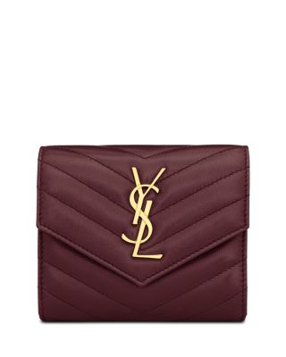 Click here for Saint Laurent Cassandre Matelasse Compact Tri Fold... prices