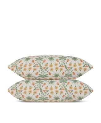 Click here for Piglet in Bed Morris & Co Daisy Cotton Pillowcase... prices