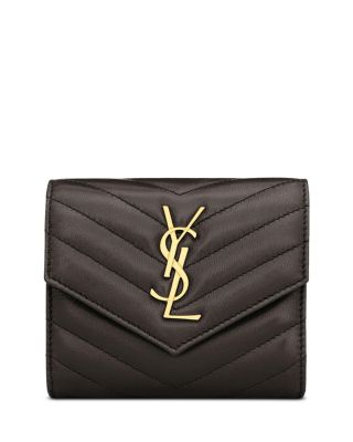 Click here for Saint Laurent Cassandre Matelasse Compact Tri Fold... prices