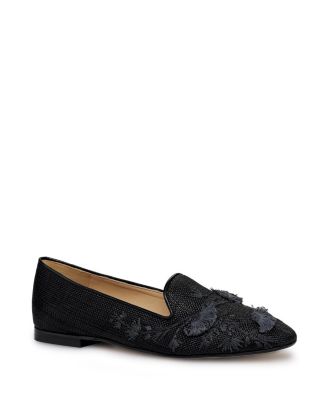 Click here for Arteana Womens Flora Raffia Smoking Slipper prices