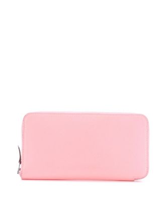 Click here for Pre-Owned HERMES Long Azap Zip Around Wallet Silki... prices