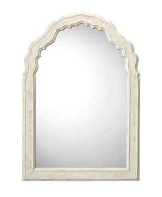 Click here for Jamie Young Chateau Camel Bone Arch Wall Mirror prices