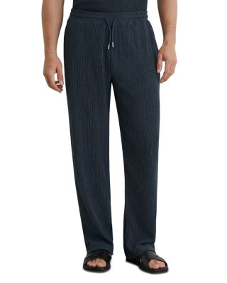 Click here for Reiss Carver Relaxed Fit Textured Drawstring Trous... prices