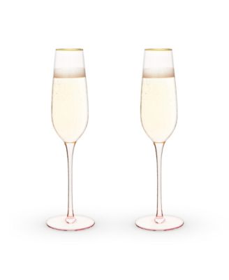 Click here for Twine Rose Crystal Champagne Flutes  Set of 2 prices