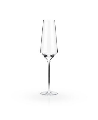 Click here for Viski Raye Crystal Angled Champagne Flutes  Set of... prices