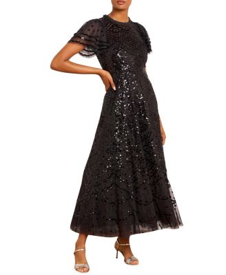 Click here for Needle & Thread Deco Dot Ankle Gown prices