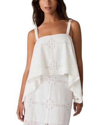 Click here for Steve Madden Ainslee Eyelet Top prices