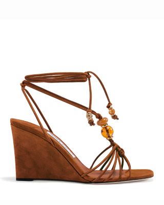 Click here for Jimmy Choo Womens Lova 85 Wedge Sandals prices
