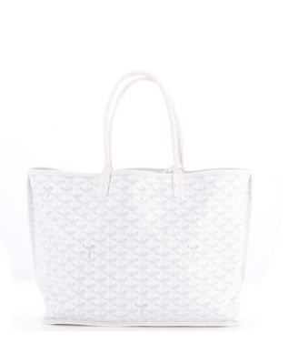 Click here for Pre-Owned Goyard Pm Anjou Reversible Tote Coated C... prices