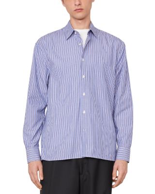 Click here for Officine Generale Striped Shirt prices
