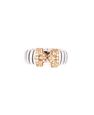 Click here for Pre-Owned Bvlgari Tubogas Parentesi Ring Stainless... prices