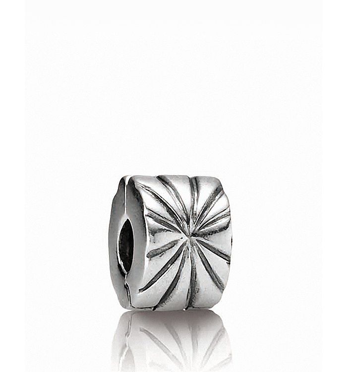 Pandora Clip - Sterling Silver Sunburst, Moments Collection ...