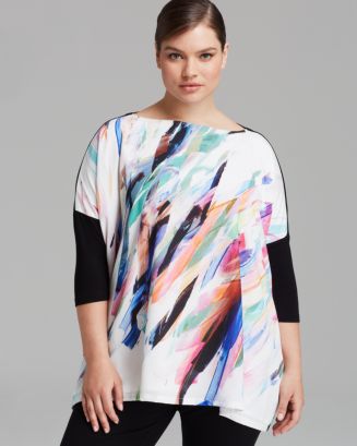 Marina Rinaldi Plus Victoria Top | Bloomingdale's