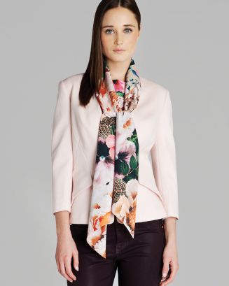 Ted Baker Scarf - Tangled Floral Print | Bloomingdale's