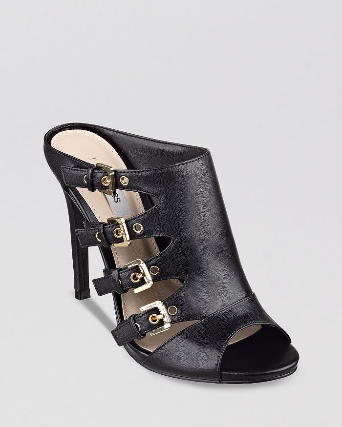 GUESS Open Toe Slide Sandals - Clarie High-Heel | Bloomingdale's