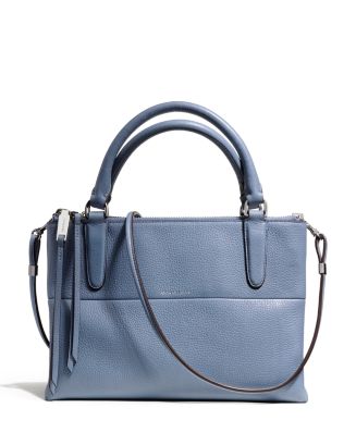 COACH The Mini Borough Bag in Pebbled Leather | Bloomingdale's