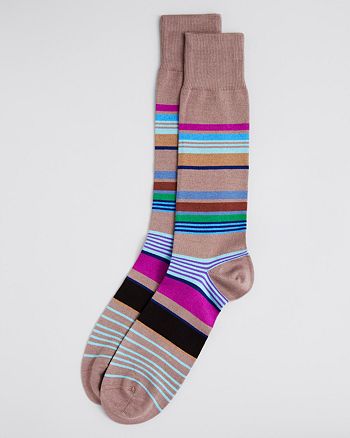 PS Paul Smith Paul Smith Stamp Stripe Socks | Bloomingdale's