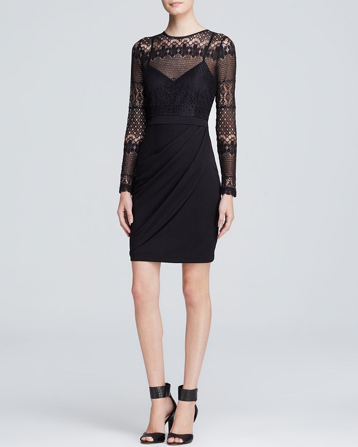 FRENCH CONNECTION Dress - Lace Drape | Bloomingdale's