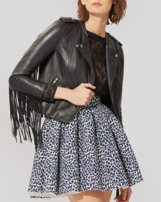 Maje Jacket - Bombay Leather Fringe | Bloomingdale's